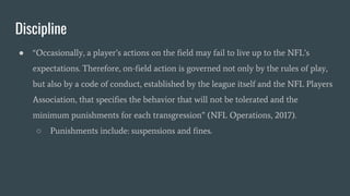 The Organizational Structures of the NFL and Its Relation to Classical ...
