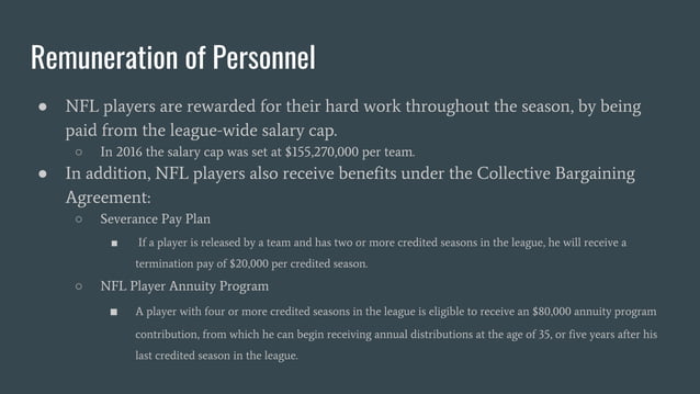 The Organizational Structures of the NFL and Its Relation to Classical ...