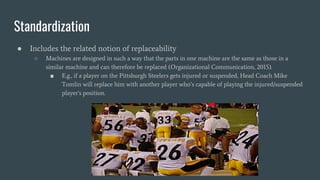 The Organizational Structures of the NFL and Its Relation to Classical ...