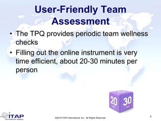 The Organizational Team Process Questionnaire | PPT