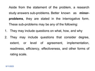 The Organization of the Research Proposal.pptx
