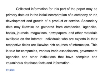 The Organization of the Research Proposal.pptx
