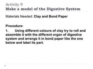 The organs and functions of the digestive system | PPTX