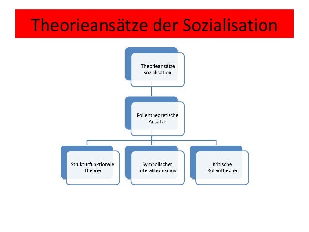 Theorieansätze der Sozialisation