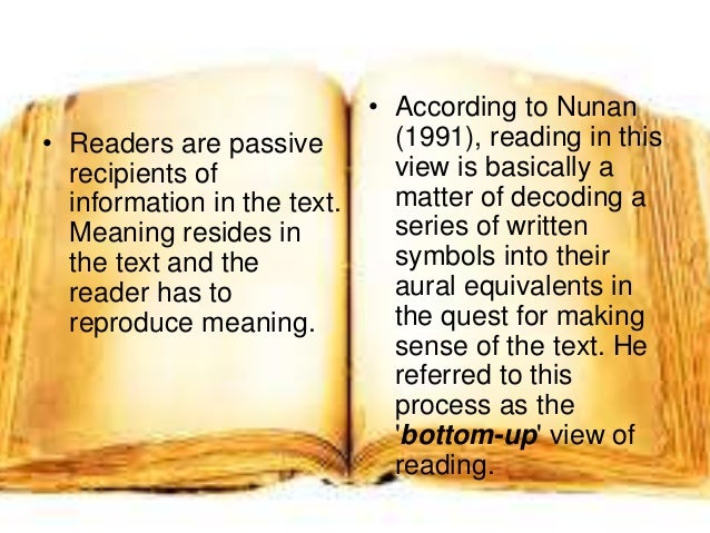 THEORIES OF READING PROCESS | PPTX