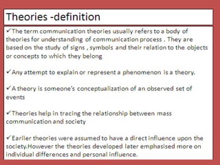 Theories | PPTX