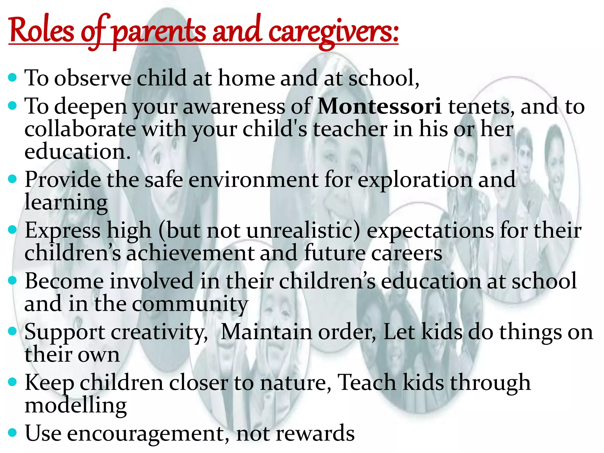 Parents and caregivers role towards child | PPTX