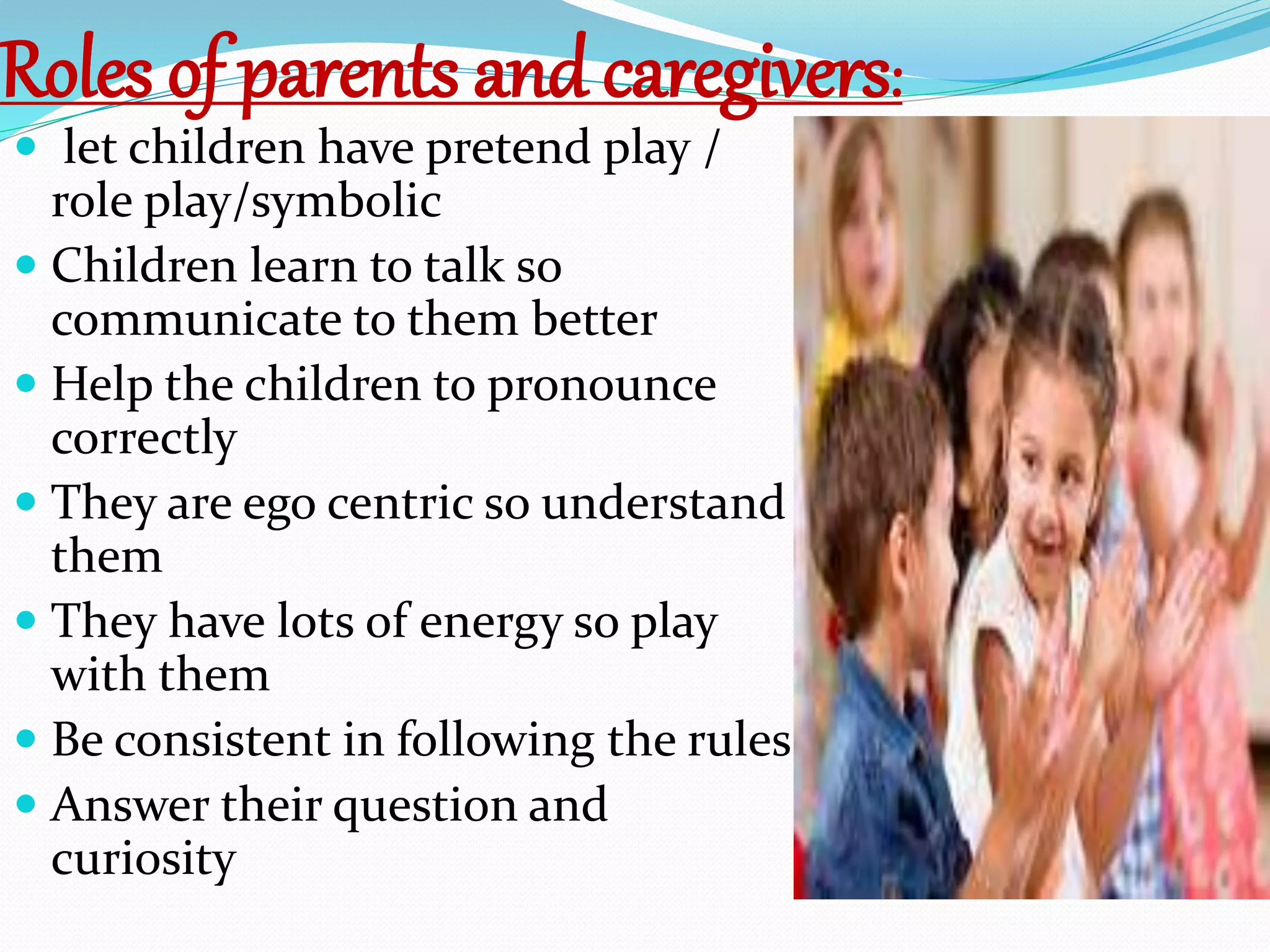Parents and caregivers role towards child | PPTX