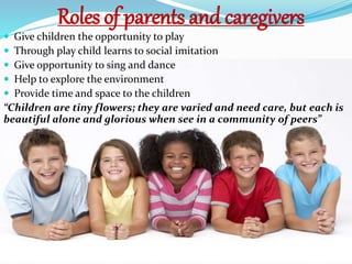 Parents and caregivers role towards child | PPTX
