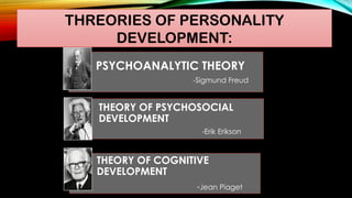 Theories of personality development. for | PPTX