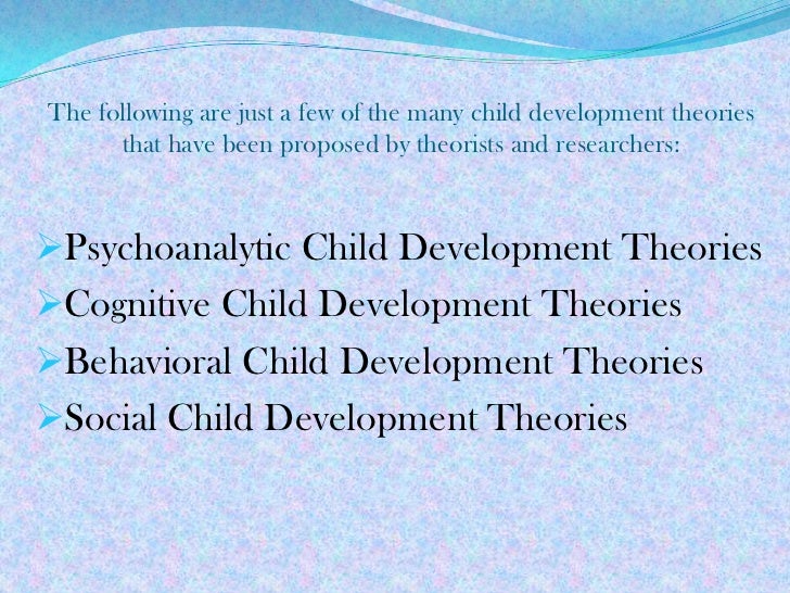 Theories Of Development2