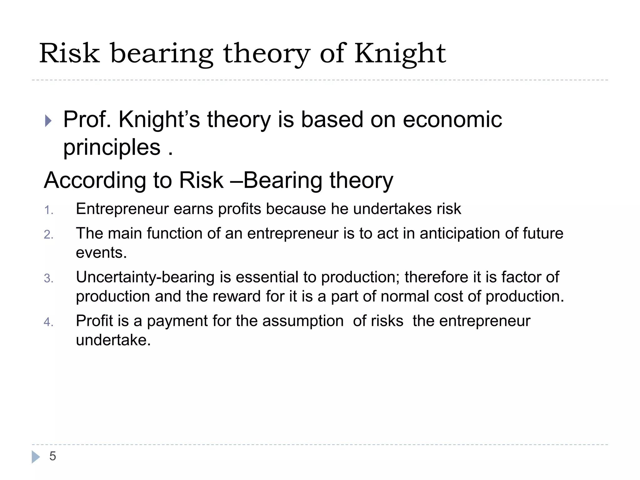 Theories of-entrepreneurship | PPTX