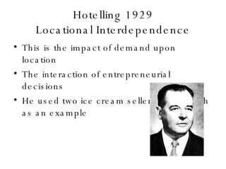 Locational Interdependence Example
