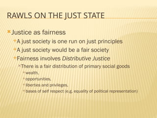 Theories of justice in law for studentss | PPTX