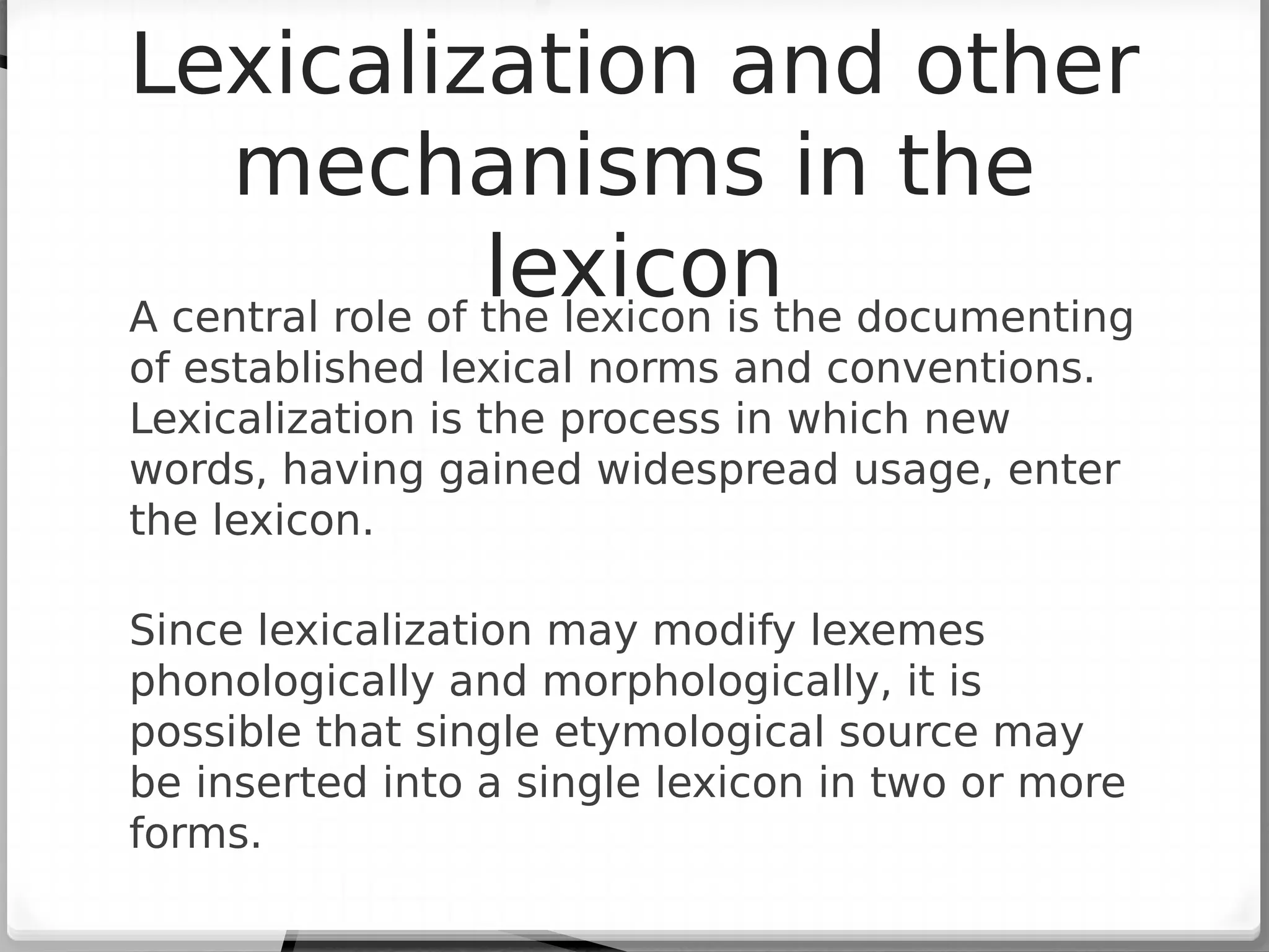 Phonetics, Phonology, Semantics, and Lexicon | PDF