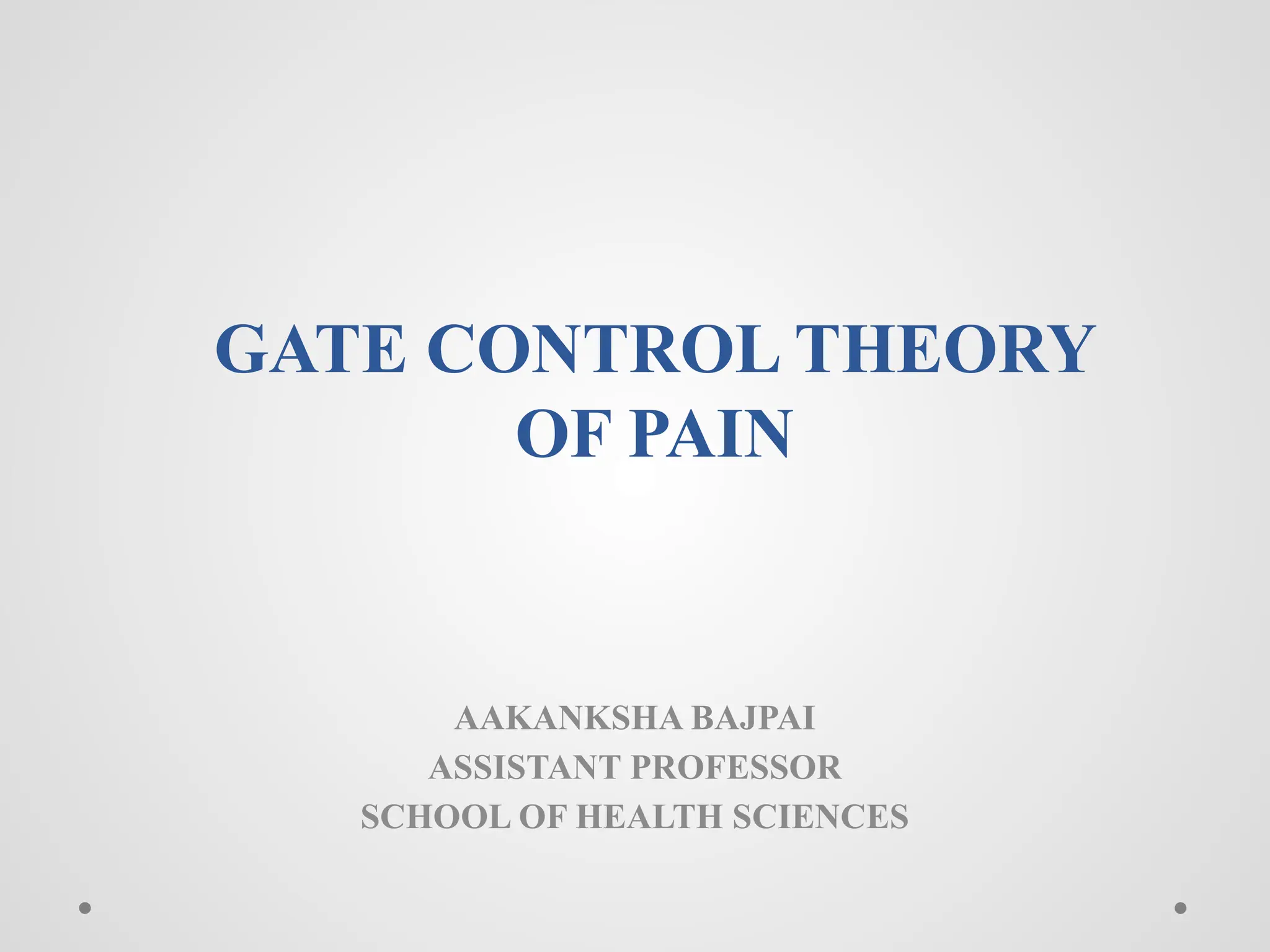 THEORIES-OF-PAIN.pptx and detail explanation | PPTX