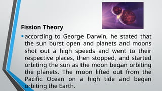 THEORIES-OF-solarsystem reviewer for grade 11 students | PPTX