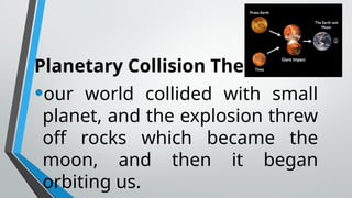 THEORIES-OF-solarsystem reviewer for grade 11 students | PPTX