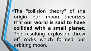THEORIES-OF-solarsystem reviewer for grade 11 students | PPTX