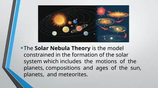 THEORIES-OF-solarsystem reviewer for grade 11 students | PPTX | Physics ...