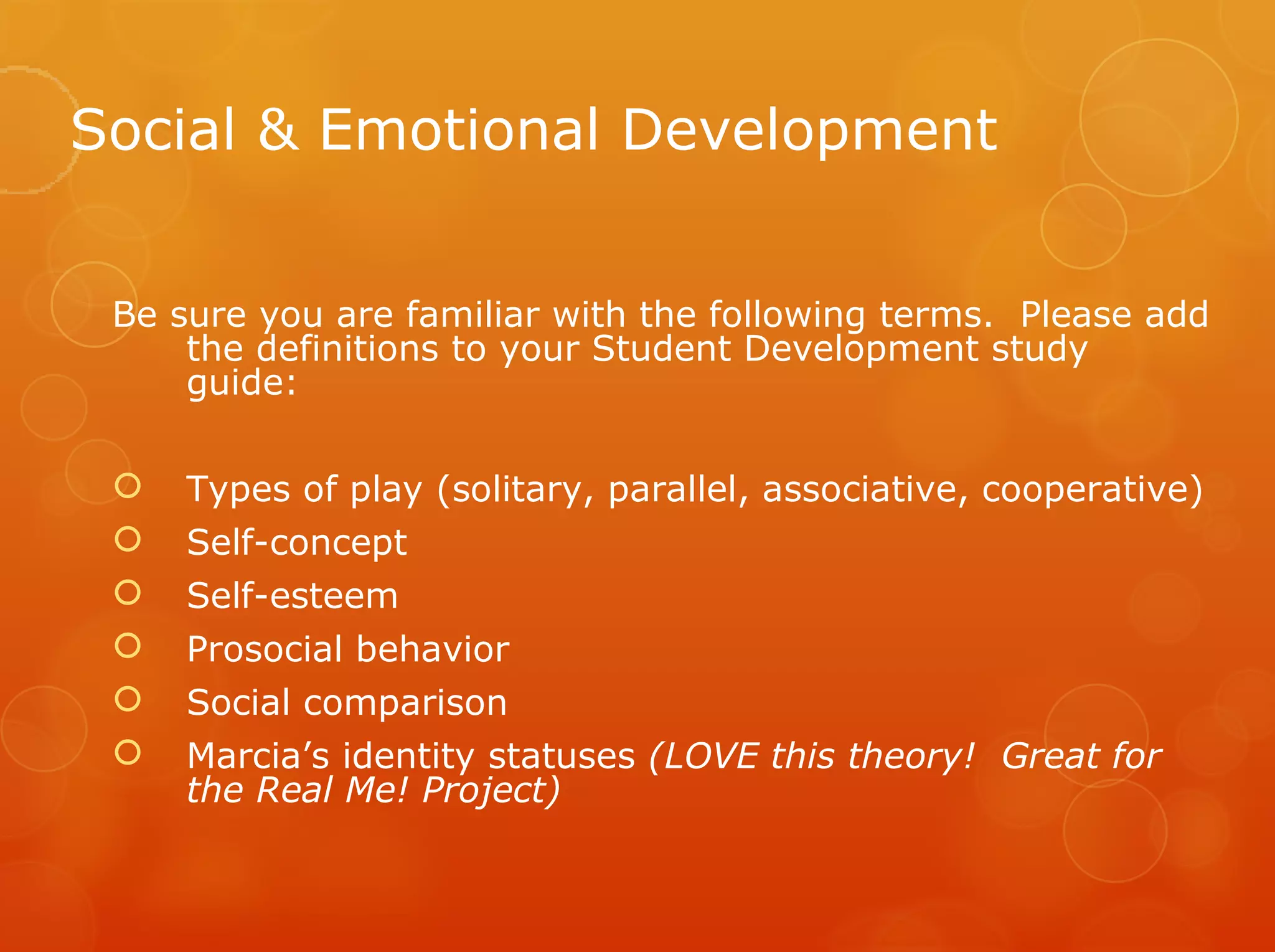 Social, Moral, and Emotional Development (module 3) | PPT