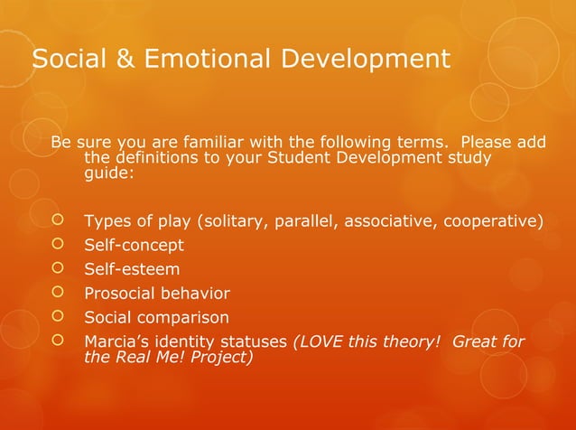 Social, Moral, and Emotional Development (module 3) | PPT
