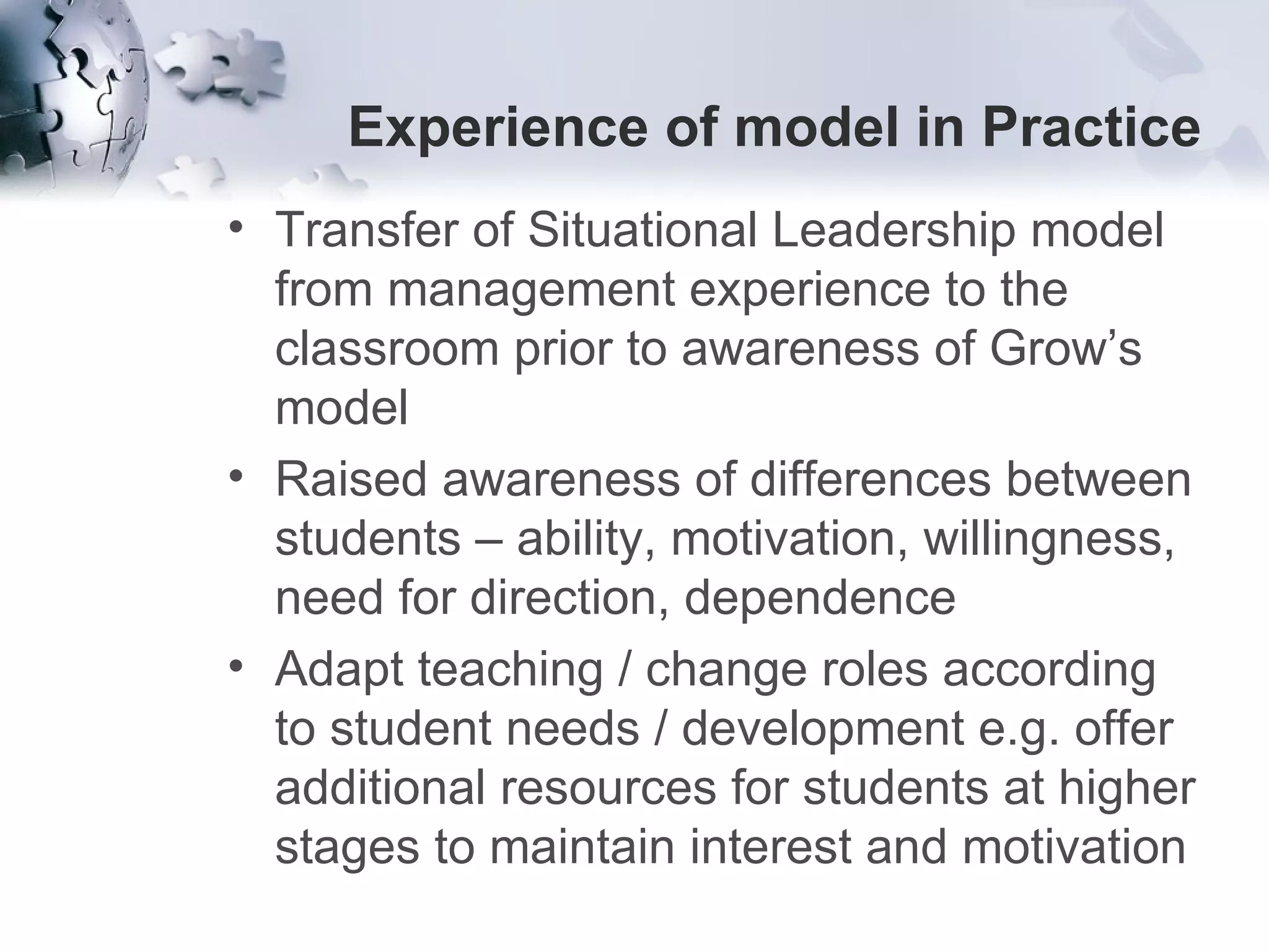 Theories of Teaching and Learning: The Staged Self-Directed Learning ...