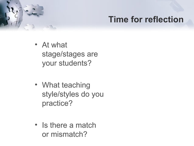 Theories of Teaching and Learning: The Staged Self-Directed Learning ...