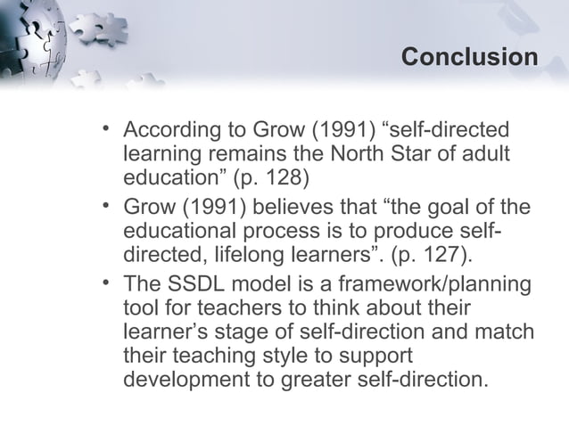 Theories of Teaching and Learning: The Staged Self-Directed Learning ...