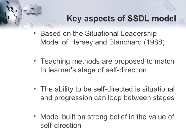 Theories of Teaching and Learning: The Staged Self-Directed Learning ...