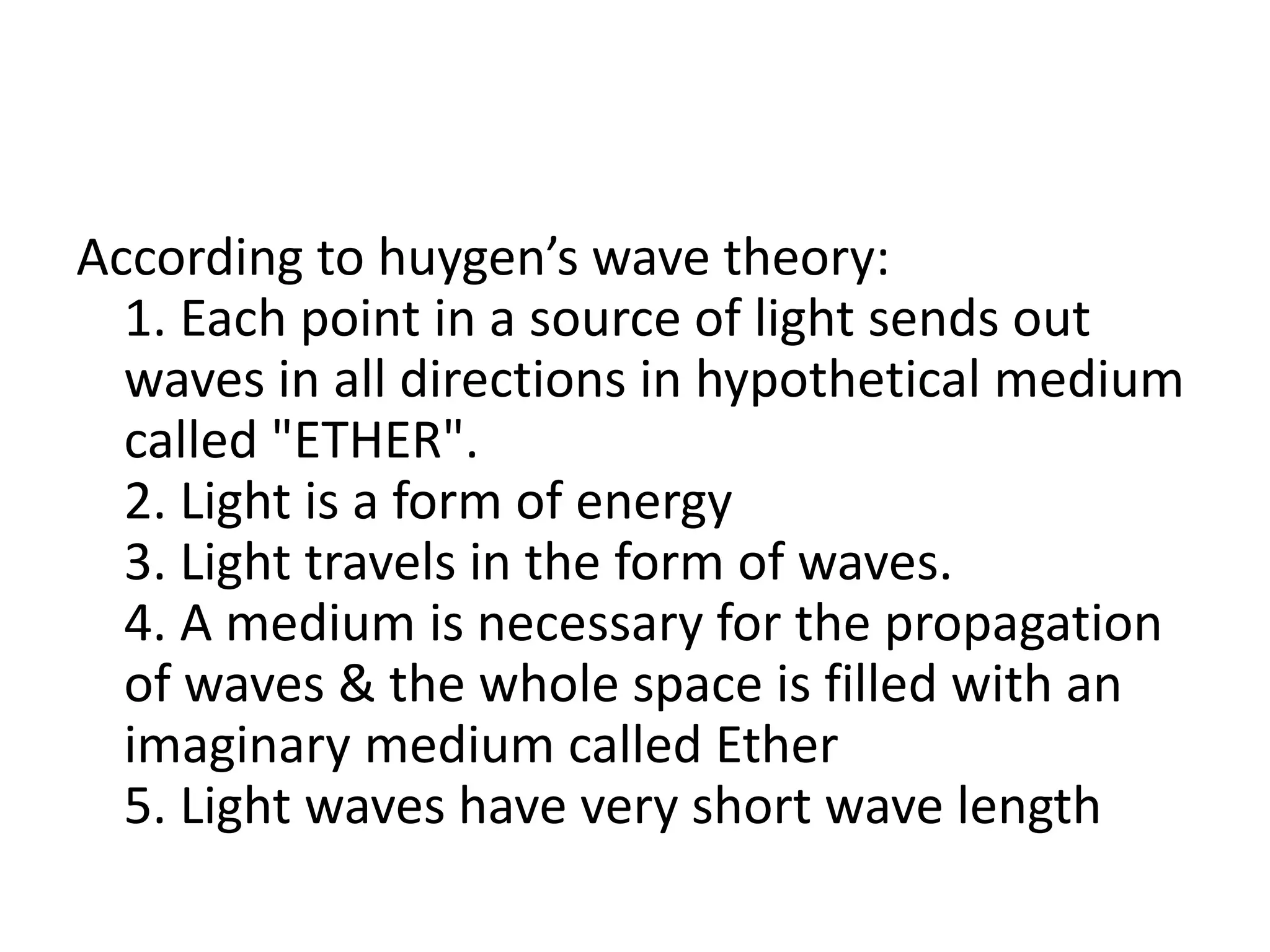 Theories About Light | PPTX