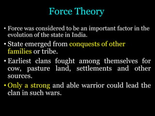 Theories About Origin of State | PPTX