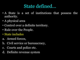 Theories About Origin of State | PPTX