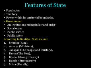 Theories About Origin of State | PPTX