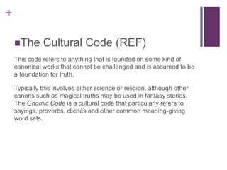 Theories and codes | PPTX