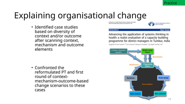 Theories & frameworks in Implementation Research | PPT