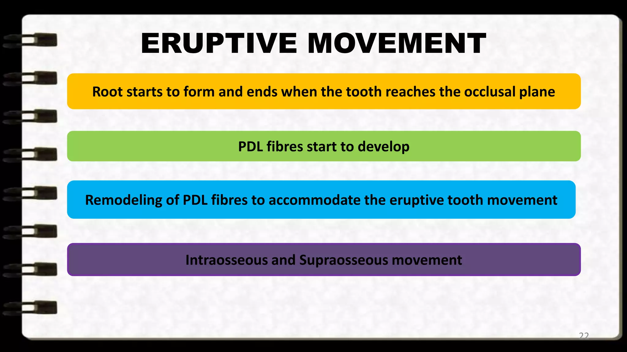 Theories and mechanism of eruption of primary and | PPTX