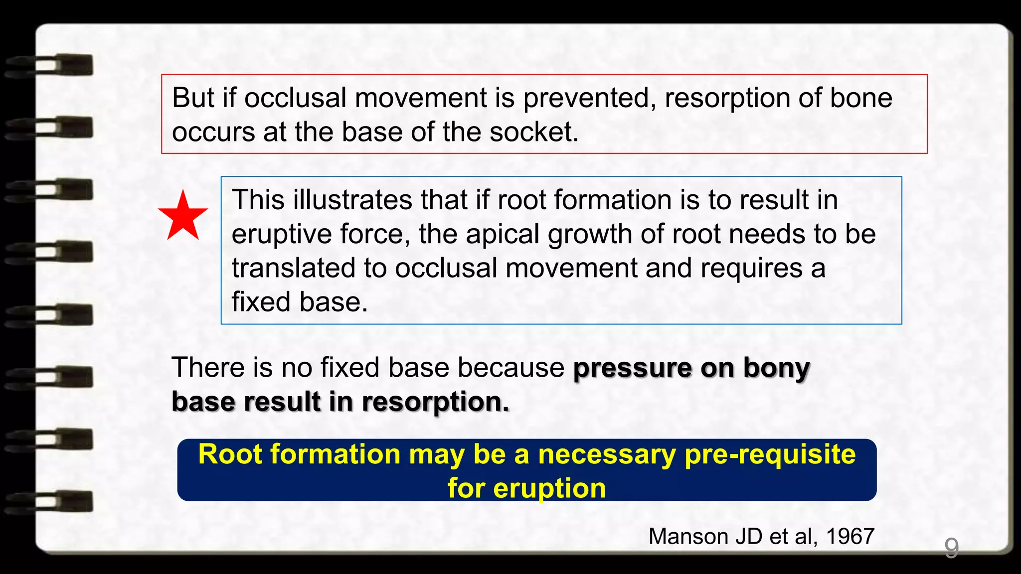 Theories and mechanism of eruption of primary and | PPTX