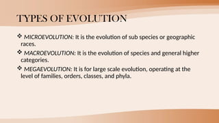 THEORIES AND MECHANISMS OF EVOLUTION.pptx