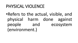 THEORIES AND PRACTICES IN PEACE, VIOLENCE.pptx