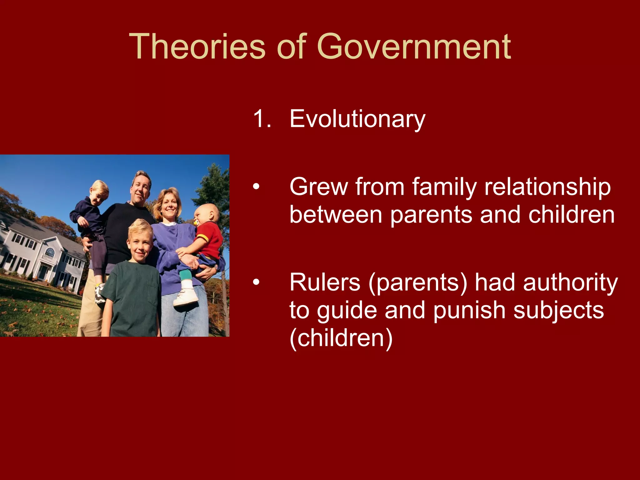 Theoriesand purposesofgovernment | PPT