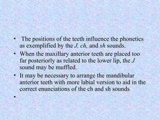 Theories behind the selection of teeth in complete denture.ppt
