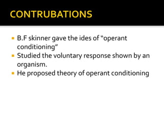 Theories bf skinner | PPTX