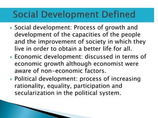 Theories Concepts and Models of Development | PDF