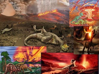 Theories for the extinction of dinosaurs | PPTX