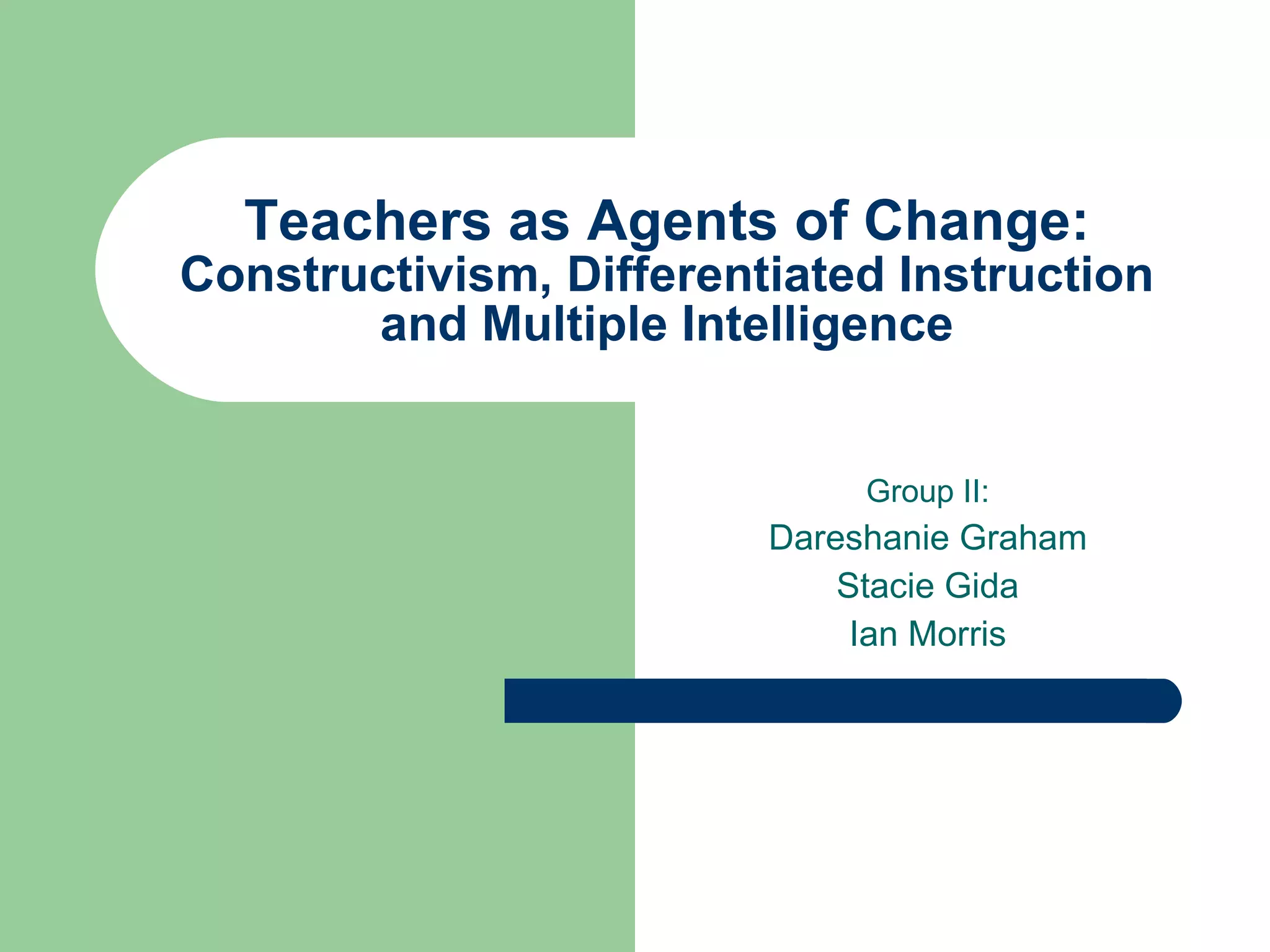 Constructivist Group2 | PPT | Education