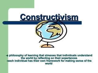 Constructivist Group2 | PPT | Education