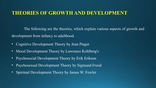 THEORIES GROWTH & DEVELOPMENT.PPTPPTpptx | PPTX