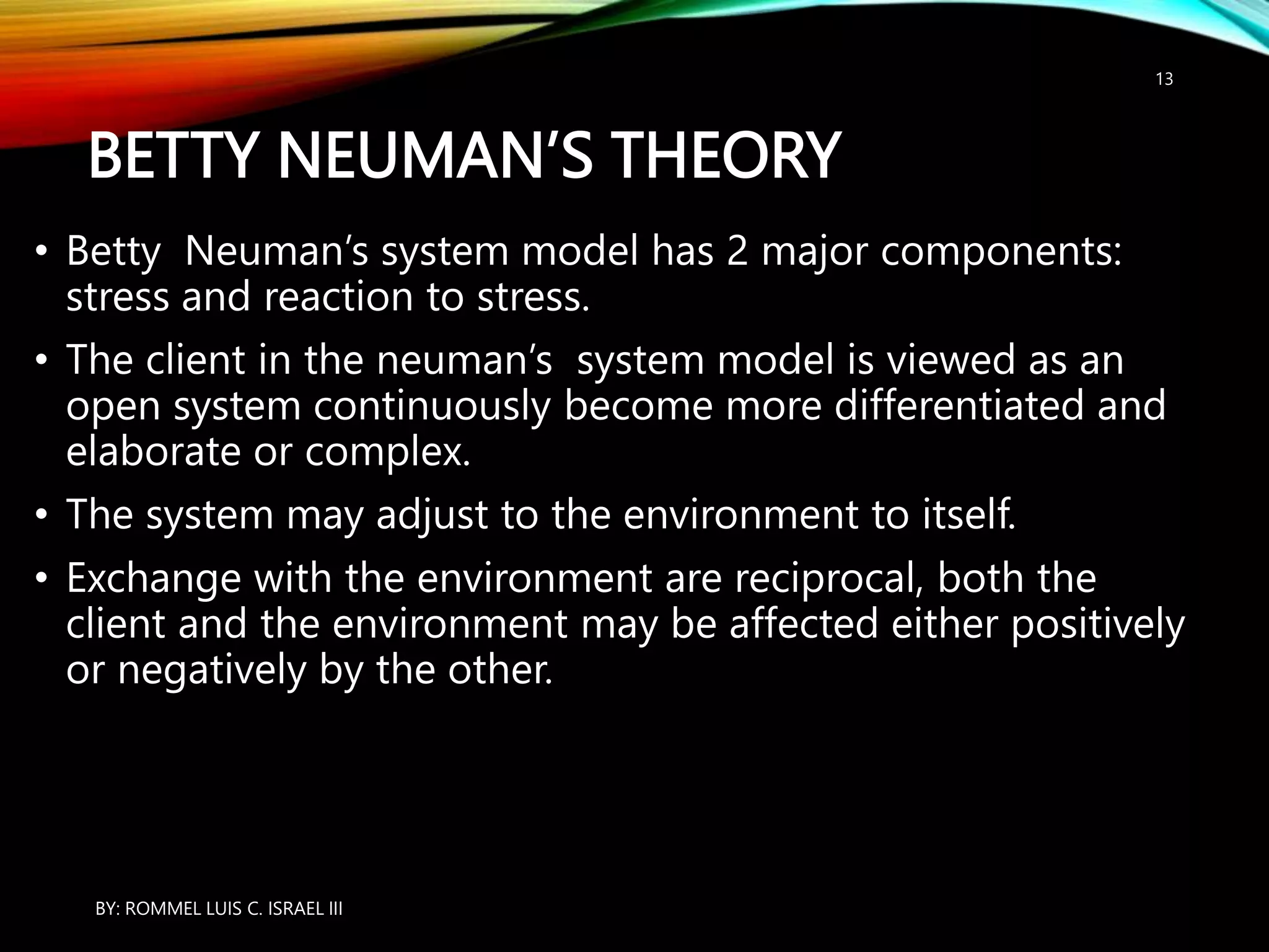 THEORIES IN COMMUNITY HEALTH NURSING PRACTICE | PPT