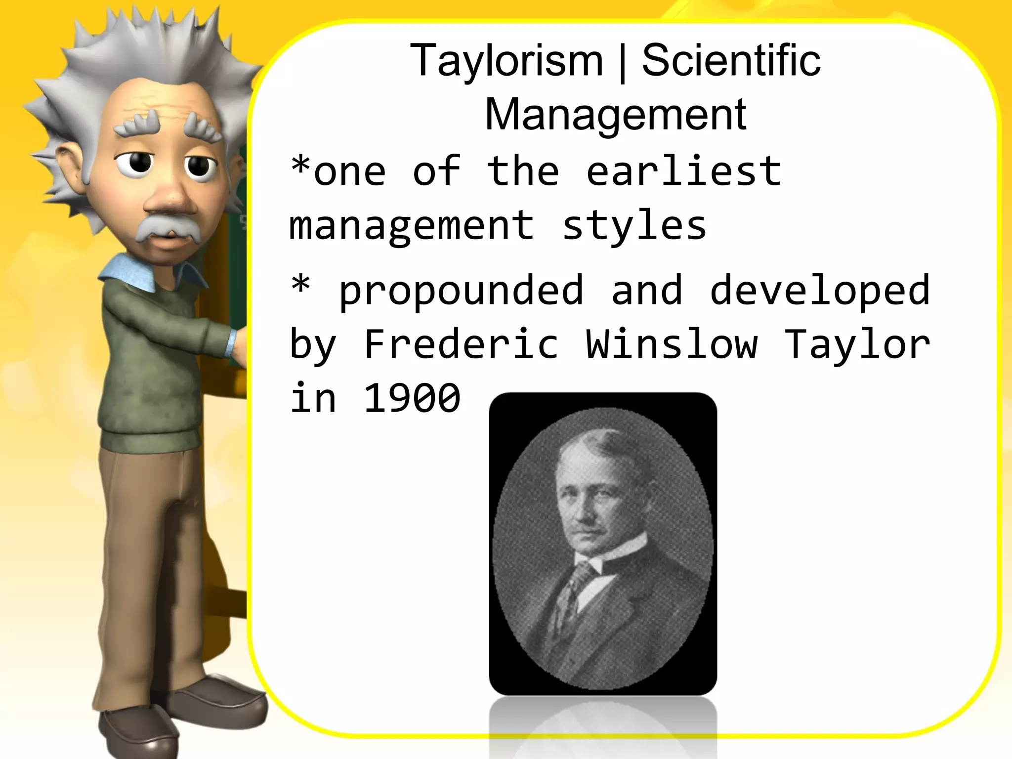 Theories of Management Style | PPT